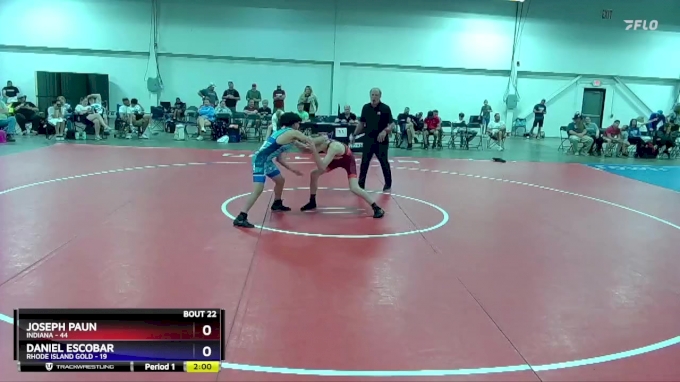125 lbs 2nd Wrestleback (16 Team) - Joseph Paun, Indiana vs Daniel ...