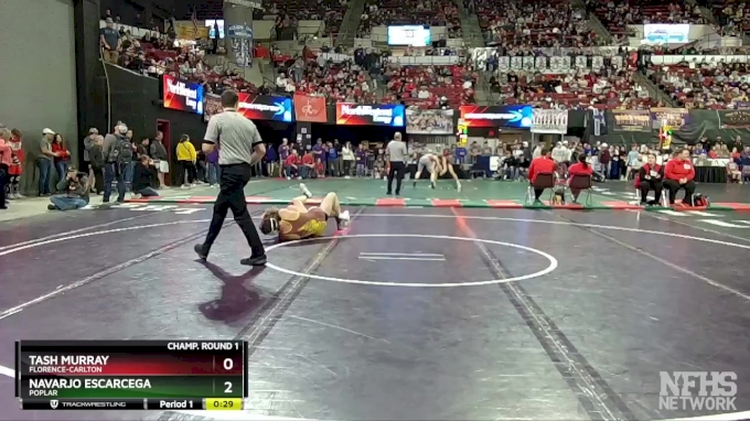 G - 132 lbs Champ. Round 1 - Jocelyn Arthur, Lockwood (Girls) vs ...