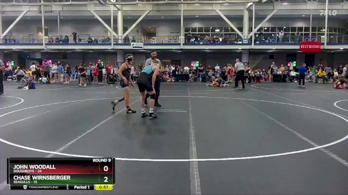 100 lbs Round 9 (10 Team) - John Woodall, Doughboys vs Chase ...