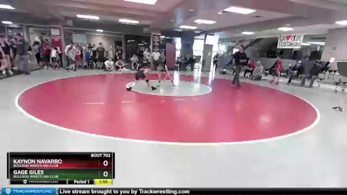74 lbs Round 1 - Kaynon Navarro, Bulldog Wrestling Club vs Gage Giles ...