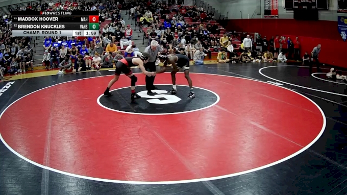 139 lbs Champ. Round 1 - Maddox Hoover, Meyersdale Area Hs vs Brendon ...