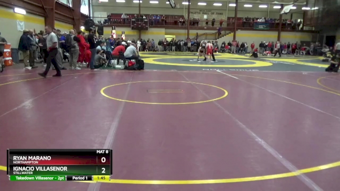 113 lbs Champ. Round 2 - Ryan Marano, Northampton vs Ignacio Villasenor ...