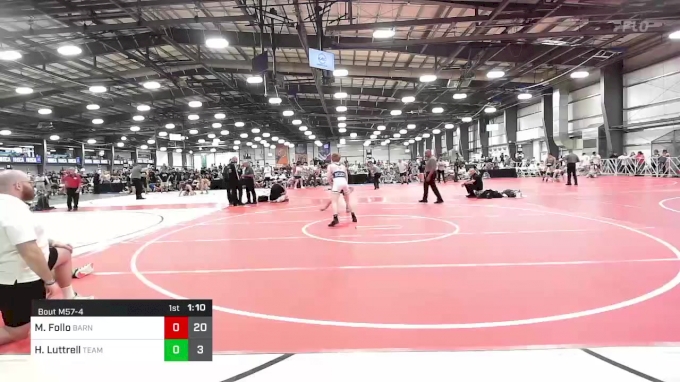 138 lbs Rr Rnd 1 - Michael Follo, Smittys Barn vs Hunter Luttrell, Team ...