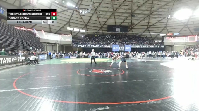 Girls 2A 115 lbs Cons. Semi - Grace Rocha, Othello (Girls) vs Heidy ...