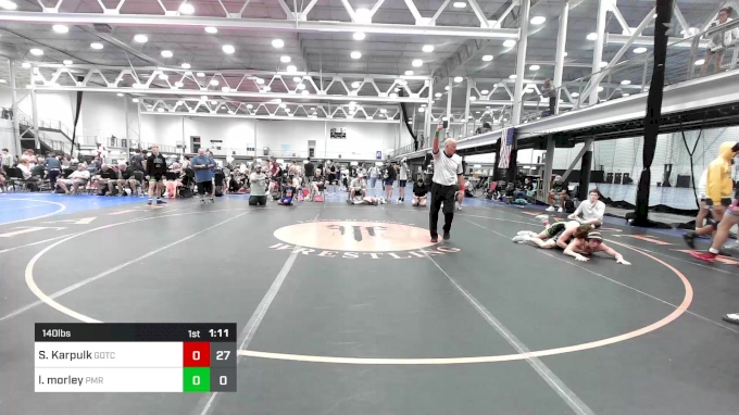 140 lbs 7th Place - Seth Karpulk, Team Gotcha vs Luke Morley, Pocono ...