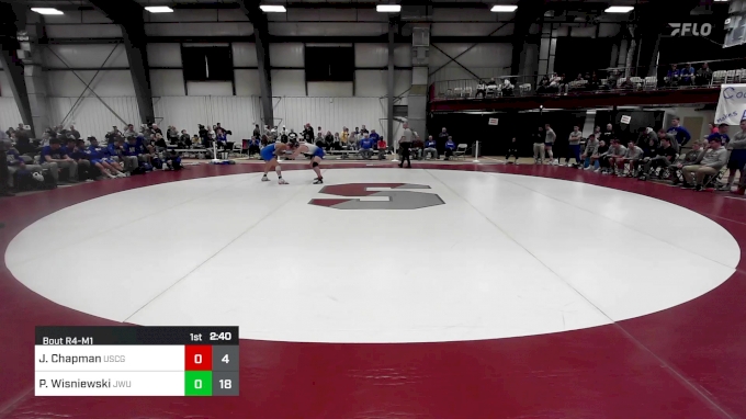 165 lbs Final - Joe Chapman, Coast Guard vs Patrick Wisniewski, Johnson ...