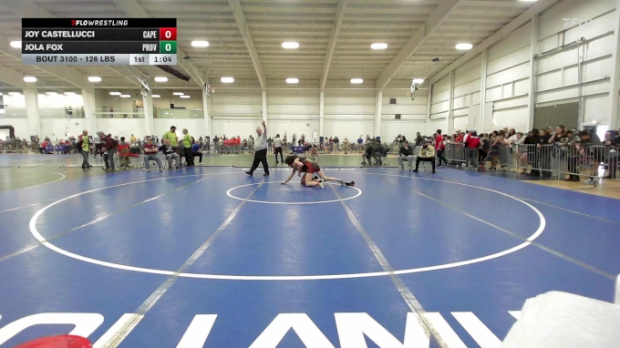 126 lbs Semifinal - Joy Castellucci, Cape Ann vs Jola Fox, Providence BTS