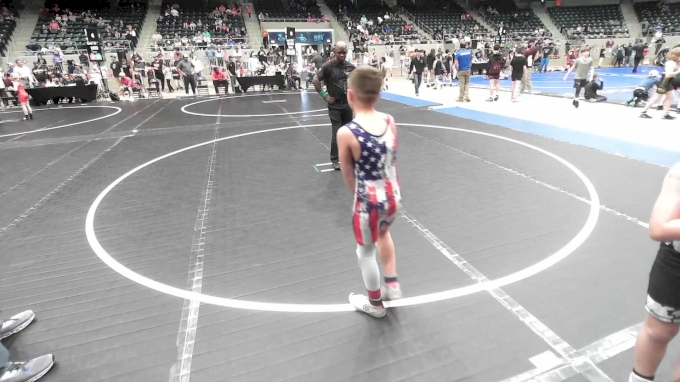 83 lbs Round Of 16 - Rhett Powers, Pryor Tigers vs Garrett Crandfield ...