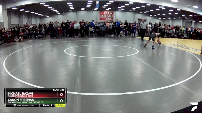 59 lbs Champ. Round 3 - Canon Freeman, Shenandoah Valley Wrestling Cl ...