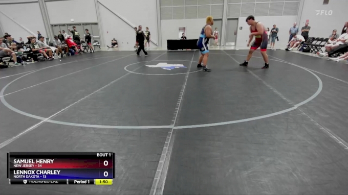 285 lbs Round 1 (8 Team) - Samuel Henry, New Jersey vs Lennox Charley ...