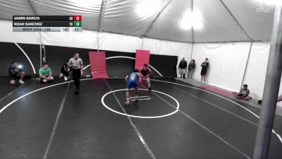 138 lbs 3rd Place Match - Jaden Garcia, Clovis High vs Noah Sanchez, Victor Villians