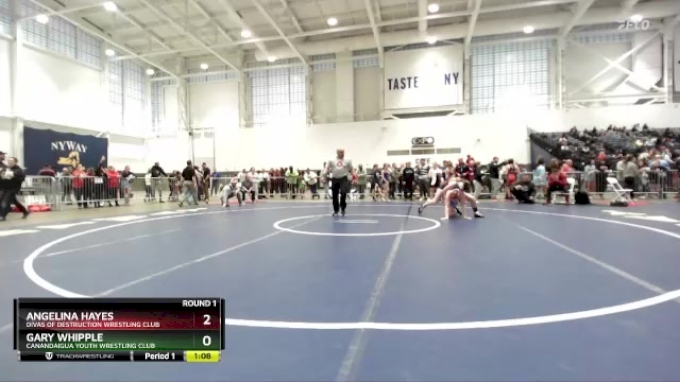 123-126 lbs Round 1 - Gary Whipple, Canandaigua Youth Wrestling Club vs ...