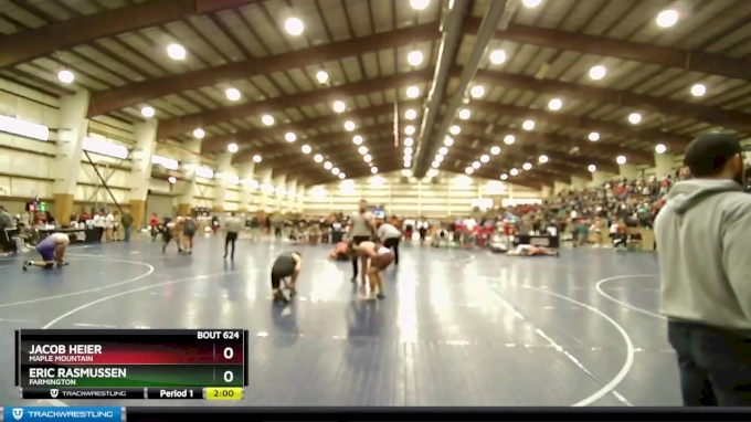 165 lbs Cons. Round 4 - Jacob Heier, Maple Mountain vs Eric Rasmussen ...