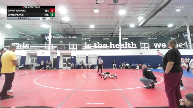 79 lbs Rr Rnd 1 - Gavin Arnold, Kraken Black - K6 vs Gabe Peace ...