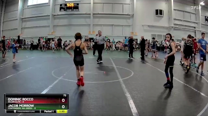 72 lbs Round 7 (8 Team) - Dominic Rocco, Killer Elite vs Jacob Morrow ...