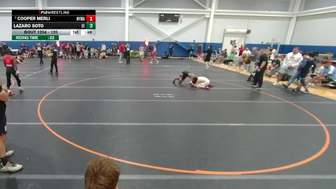 120 lbs Quarterfinal - Cooper Merli, New York Military Academy vs ...