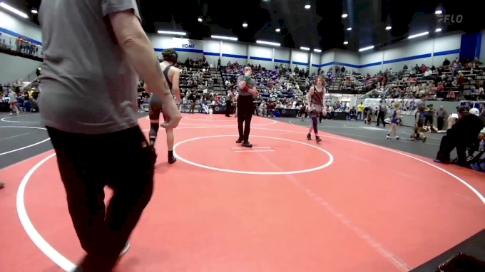 126 lbs Consolation - Caysin Perkins, Comanche Takedown Club vs Landon ...