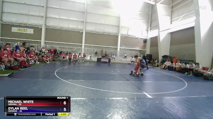 175 lbs Round 1 (8 Team) - Michael White, Indiana vs Dylan Reel, Georgia