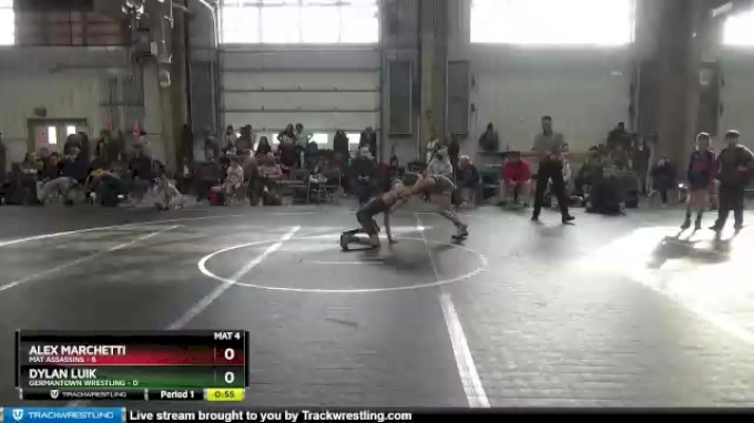 72 lbs Round 2 (4 Team) - Alex Marchetti, Mat Assassins vs Dylan Luik ...