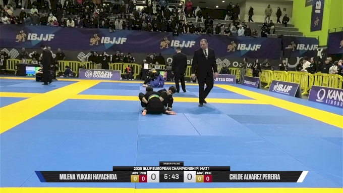 Chloe Alvarez Pereira vs Milena Yukari Hayachida 2026 European Jiu ...