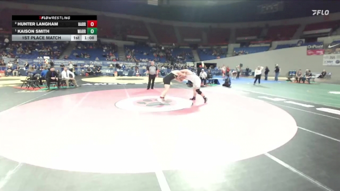 3A Boys 285 lbs 1st Place Match - Kaison Smith, Warrenton Boys vs ...