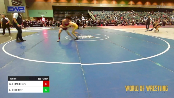 125 lbs Consi Of 16 #1 - Andrew Flores, FordDynasty Wrestling Club vs ...