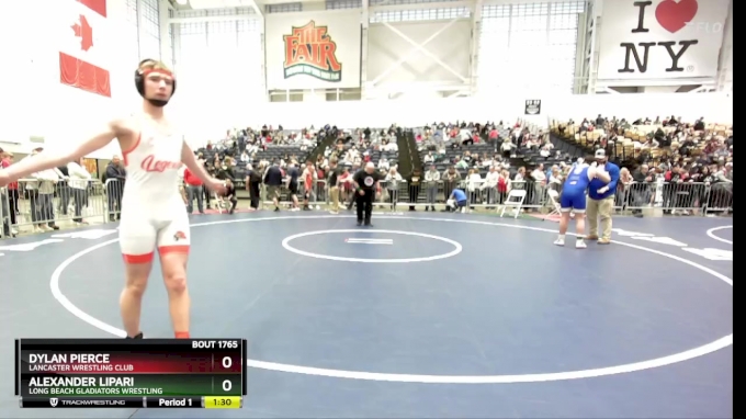 170 lbs Quarterfinal - Alexander Lipari, Long Beach Gladiators ...