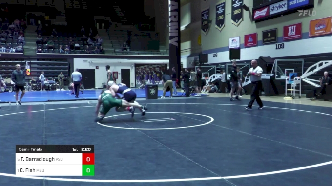 165 lbs Semifinal - Terrell Barraclough, Penn State vs Caleb Fish ...