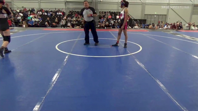 120 lbs Rr Rnd 1 - Chanelle Alburg, Oklahoma Supergirls vs Eden Ramos ...
