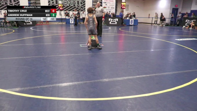 66 lbs Round Of 16 - Timothy Cruz, Westshore W.C. vs Andrew Huffman ...