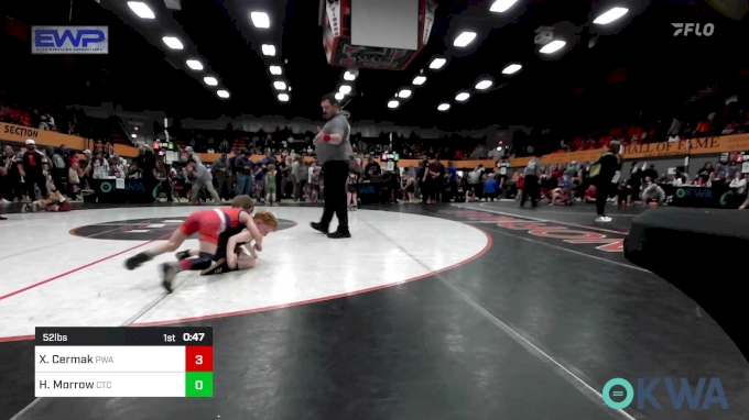 52 lbs Quarterfinal - Xander Cermak, Perry Wrestling Academy vs Houston ...