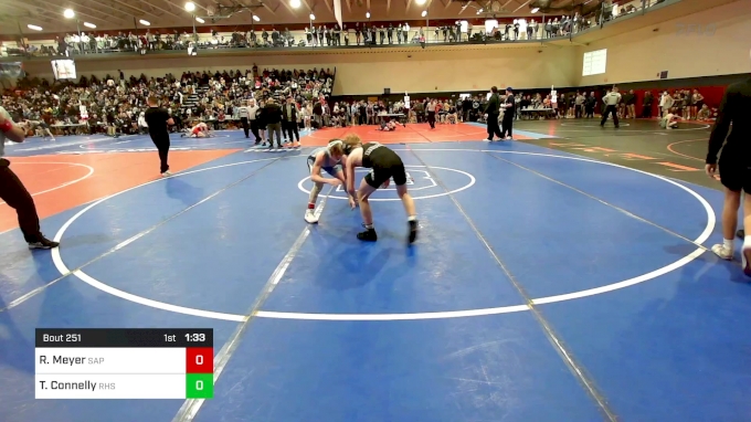 106 lbs Consi Of 16 #1 - Robert Meyer, St. Augustine Prep vs Tanner ...