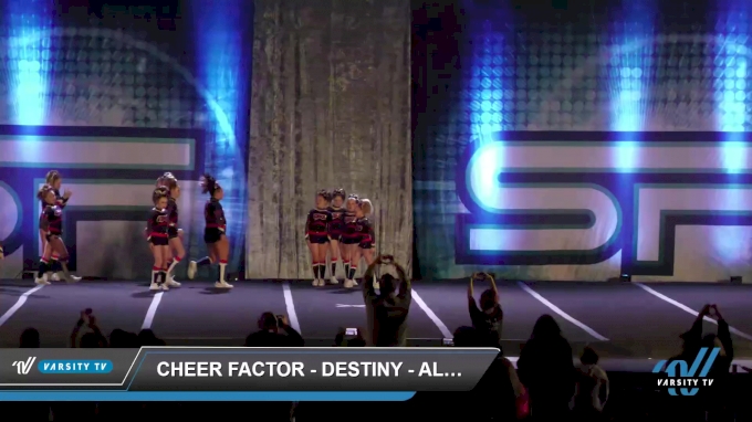 Cheer Factor - Destiny - All Star Cheer [2022 L2 Youth - Small Day 2 ...