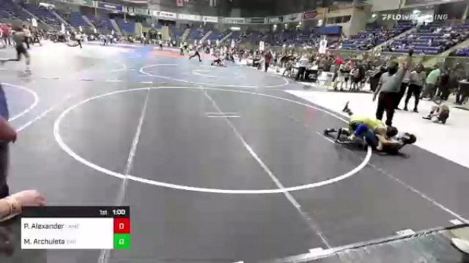 130 lbs Round Of 32 - Peyton Alexander, Camel Kids vs Matthew Archuleta ...