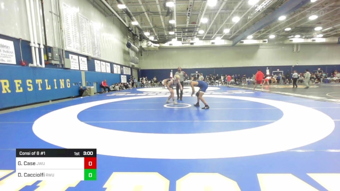 157 lbs Consi Of 8 #1 - Gabriel Case, Johnson & Wales vs Dominic ...