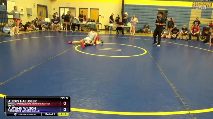 120 lbs Round 4 - Alexis Haeusler, Manhattan Regional Training Center ...