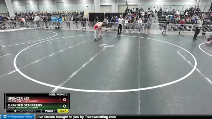 126 lbs Cons. Round 2 - Spencer Lee, Summit Wrestling Academy vs ...