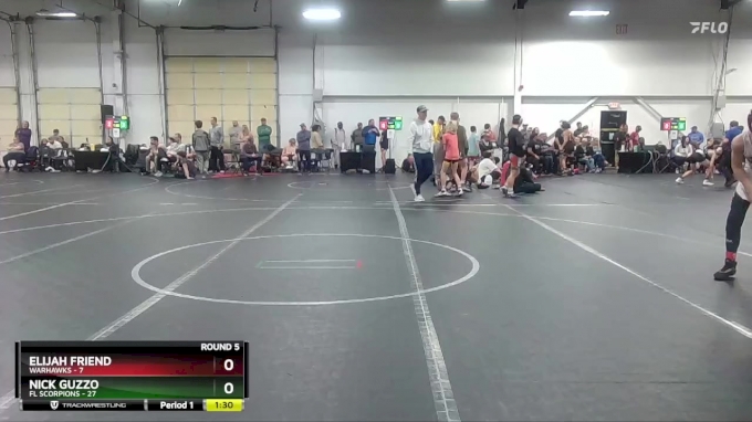 105 lbs Round 5 (8 Team) - Nick Guzzo, FL Scorpions vs Elijah Friend ...