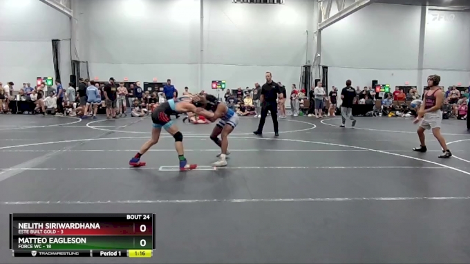 126 lbs Round 6 (8 Team) - Nelith Siriwardhana, Este Built Gold vs ...