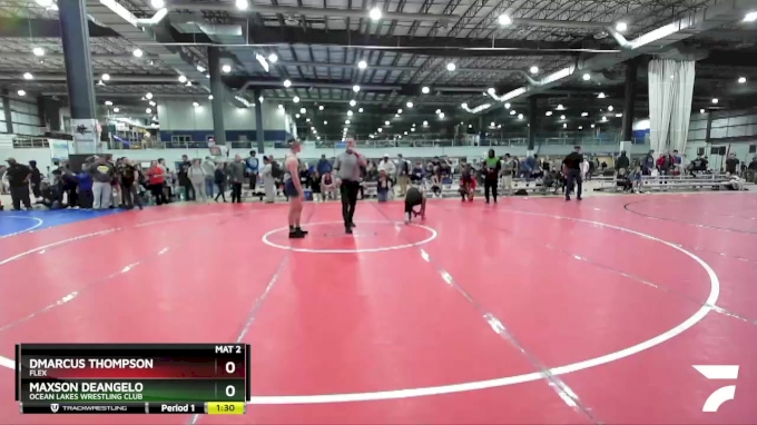 150 lbs Round 5 - Dmarcus Thompson, Flex vs Maxson DeAngelo, Ocean ...