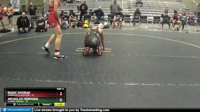 150 lbs Round 2 (6 Team) - Radic Dvorak, American Gladiators vs ...