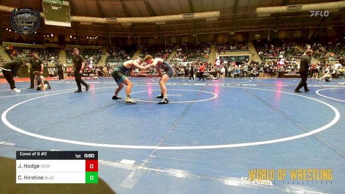 157 lbs Consi Of 8 #2 - Jacob Hodge, WOW vs Cade Hirstine, Black Fox ...