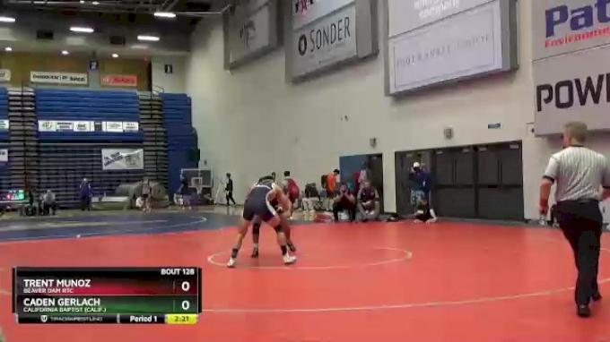 184 lbs Champ. Round 1 - Trent Munoz, Beaver Dam RTC vs Caden Gerlach ...