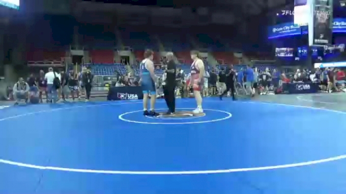 285 lbs Consi Of 16 #1 - Cameron Groncki, New York vs Alex Hamrick ...