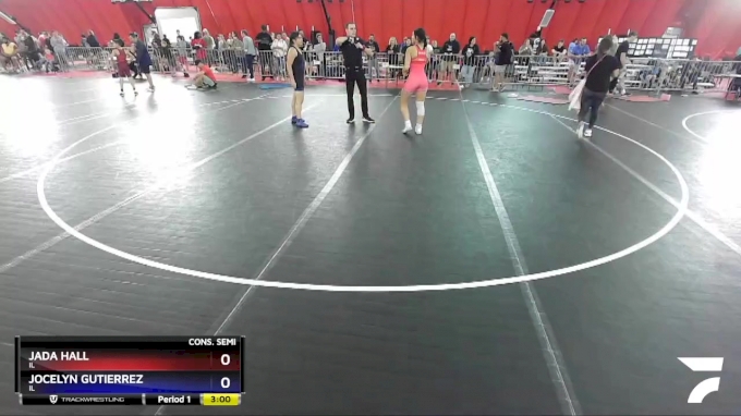 152 lbs Cons. Semi - Jada Hall, IL vs Jocelyn Gutierrez, IL