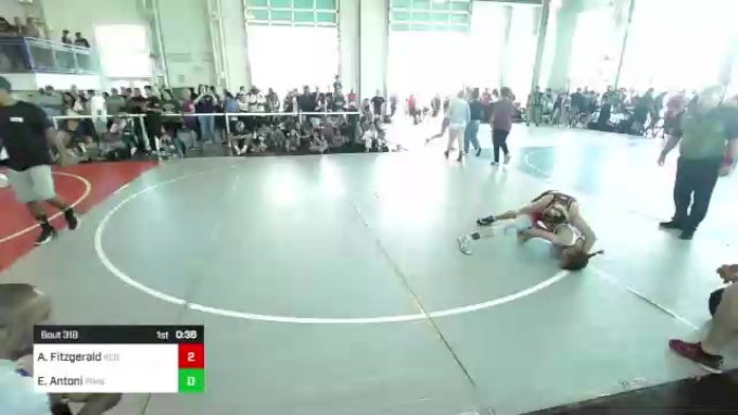 123 lbs Quarterfinal - Avery Fitzgerald, Red Wave WC vs Emma Antoni ...