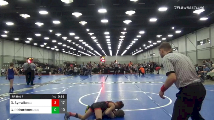 70 lbs Prelims - Donovan Symalla, Team USA vs Cale Richardson, Moore Elite