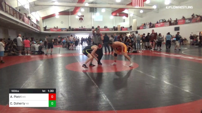 160 lbs Consi Of 4 - Adrian Pietri, WO vs Connor Doherty, NB