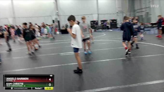 48 lbs Round 1 (4 Team) - Angelo Barbieri, M2TCNJ vs Kam Christie, Team ...