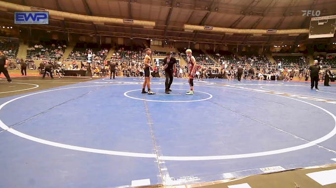 119 lbs Consi Of 4 - Logan FLOWER, Broken Arrow Wrestling Club vs Blain ...